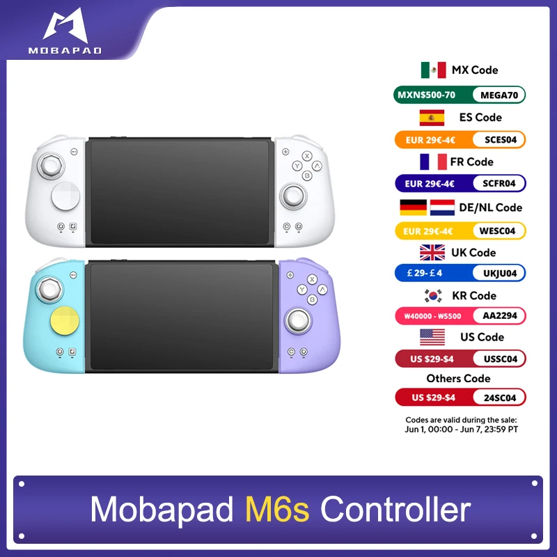 Mobapad-M6s-For-Nintendo-Switch-Controller-Pro-Adjustable-Joystick-Hall ...