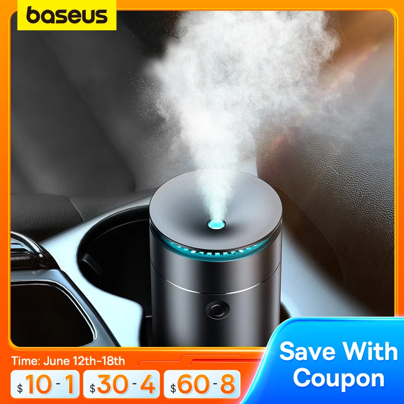 Baseus Car Diffuser Humidifier Auto Air Purifier Aromo Air Freshener ...