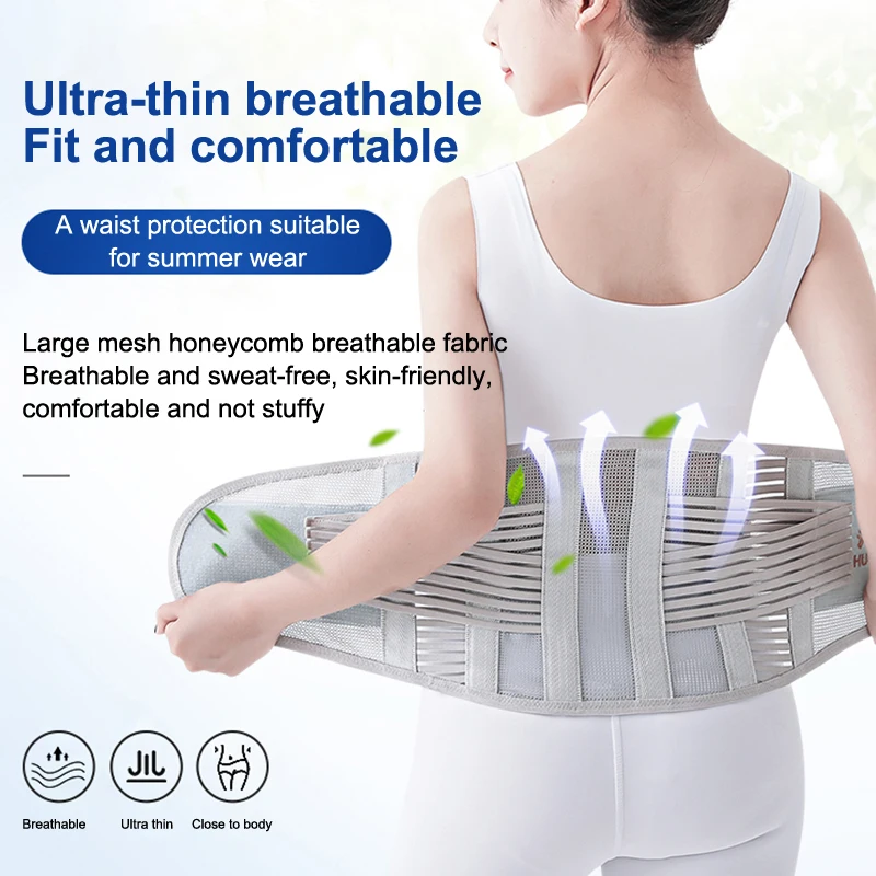 Lumbar Support Belt Spine Support Corset Ergonomic Back Support Belt ...