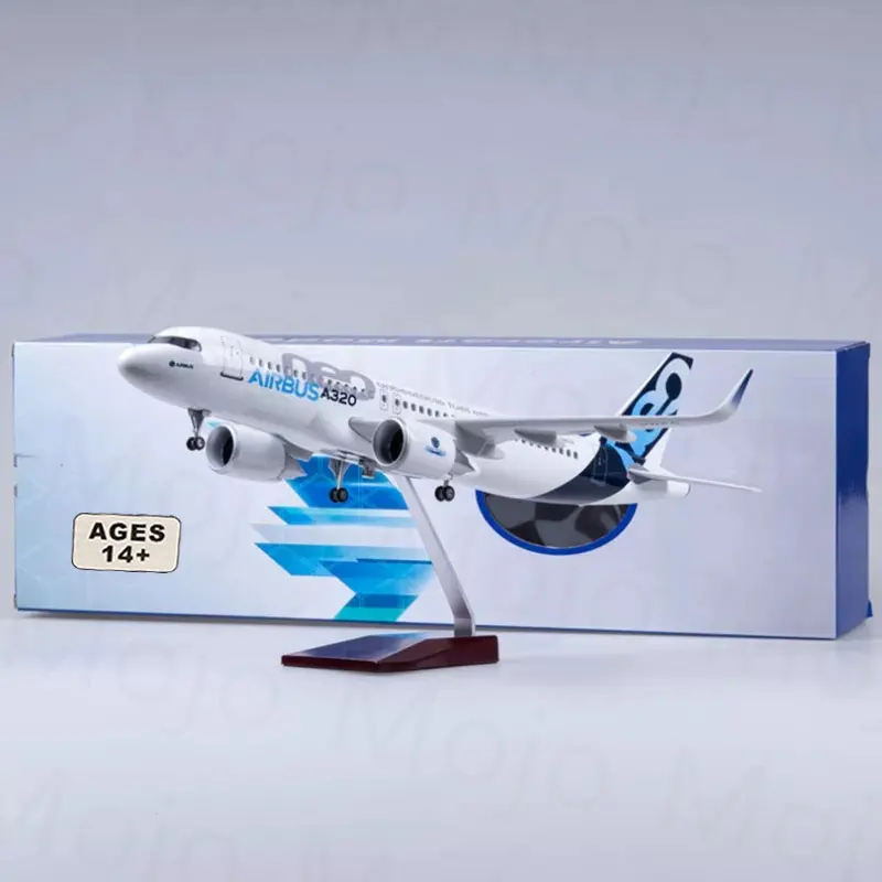 1:80 Scale Model Plane A320 NEO Air Airlines Collectible Aircraft Resin ...