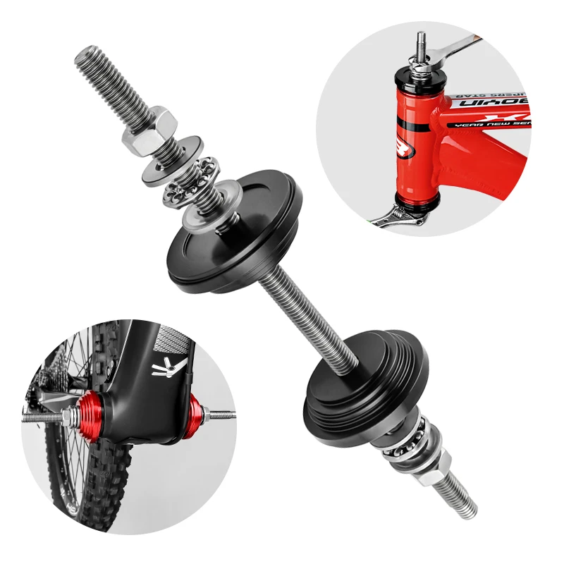 Fiets Headset Installeren Lagers Ingedrukt Gereedschap Fiets Bb Trapas Fiets Headset Installeren Lagers Ingedrukt Gereedschap Fiets Bb Trapas
