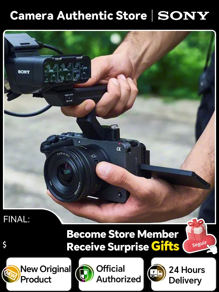 Sony FX30 Cinema Line Camera Super 35 APS-C Mirrorless Professional ...