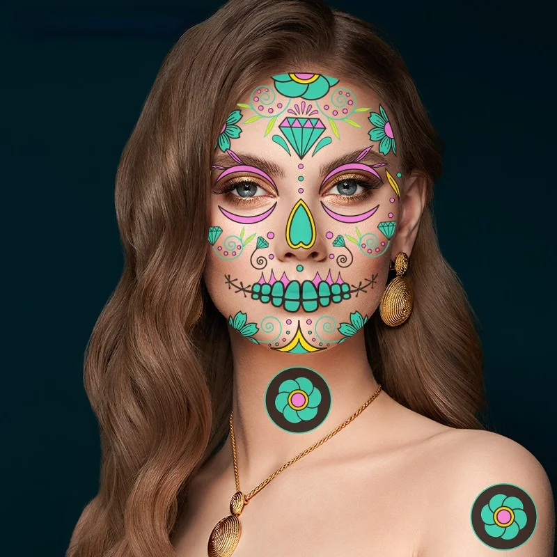 Mexican Face Paint Tattoo