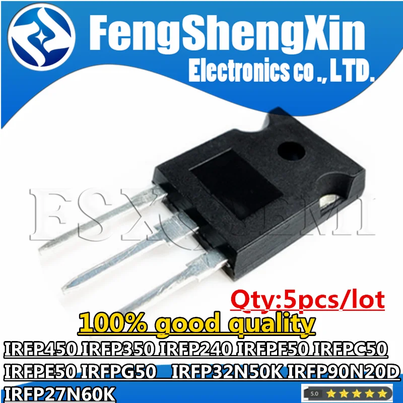5PCS IRFP90N20D TO247 IRFP90N20 90N20 IRFP27N60K IRFP450 IRFP350 ...