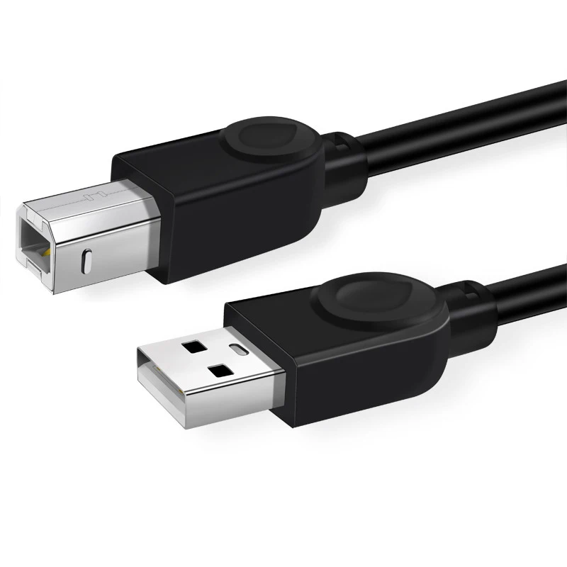 New-Usb-Cable-For-Printer-High-Speed-A-To-B-Male-To-Male-Usb-Printer ...