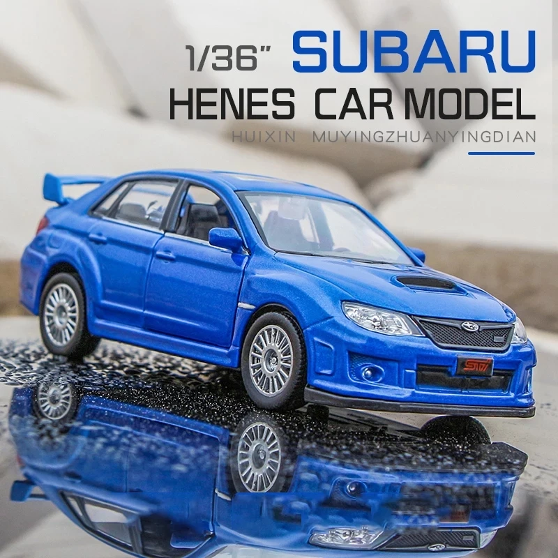 1-36-Subaru-WRX-STI-Car-Styling-Licensed-Diecast-Car-Model-Toy-Alloy ...