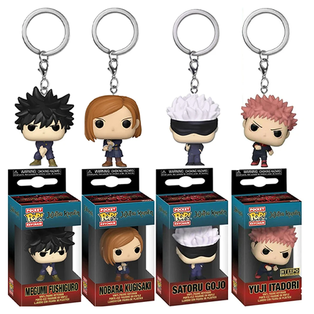 Hot-Pocket-Keychain-Jujutsu-Kaisen-Satoru-Gojo-Nobara-Kugisaki-Yuji ...