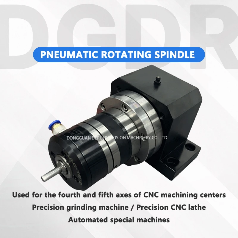 Base of the small and mini pneumatic rotating chuck spindle, JAC-T8-D ...