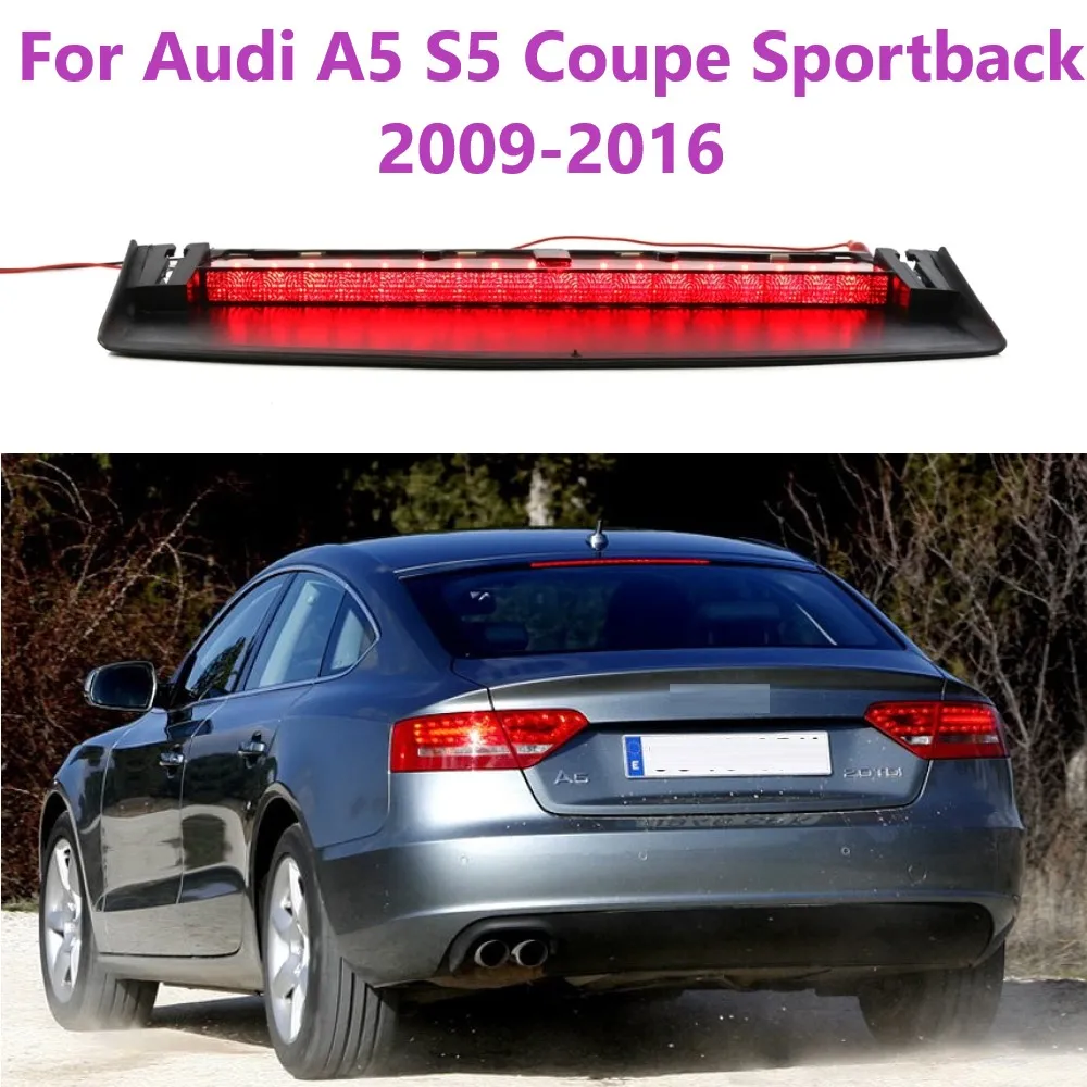 For-Audi-A5-S5-Coupe-Sportback-2009-2016-High-Mount-3rd-Rear-Tail-Brake ...