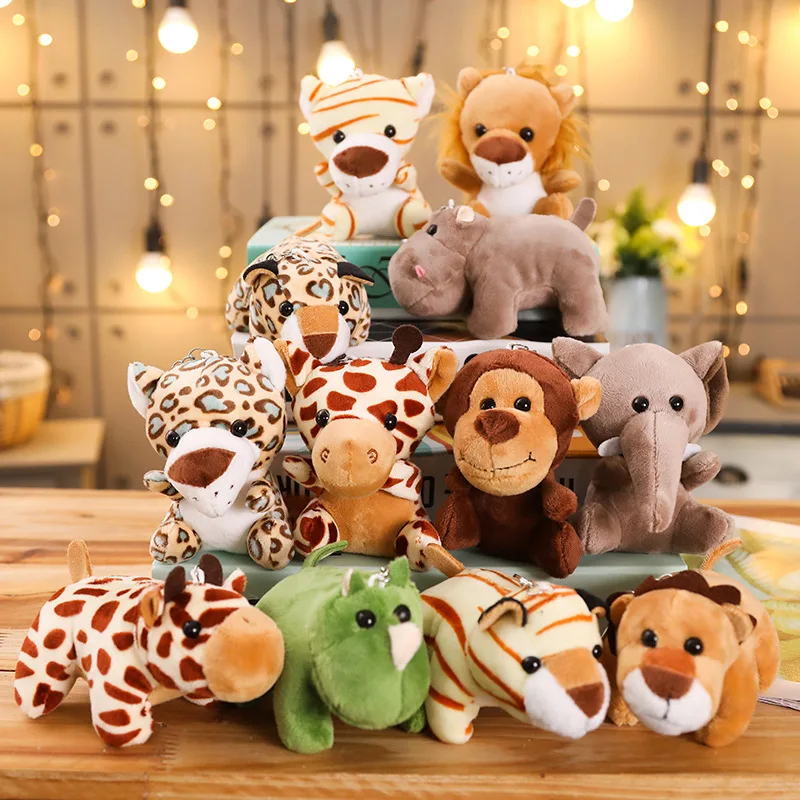 10CM-Cute-Animal-Plush-Pendant-Zoo-Toys-Souvenirs-Children-s-Holiday ...