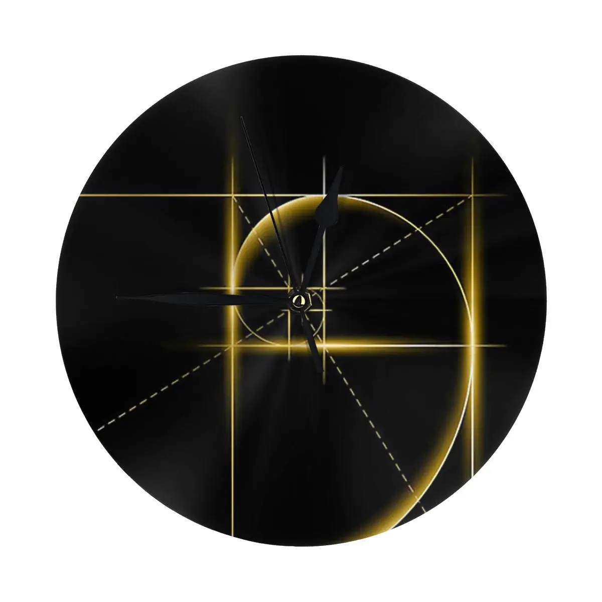 Fibonacci Golden Ratio Wall Clock Room Decoration Clock Must-have ...