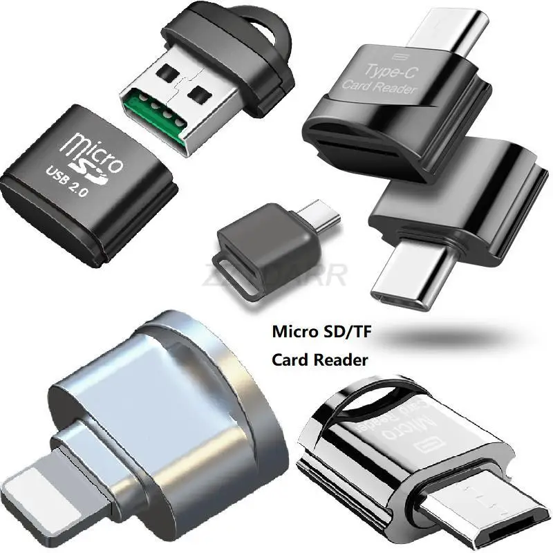 Mini-TF-Card-Reader-Micro-SD-Reader-Adapter-TF-Memory-Card-Viewer-for ...