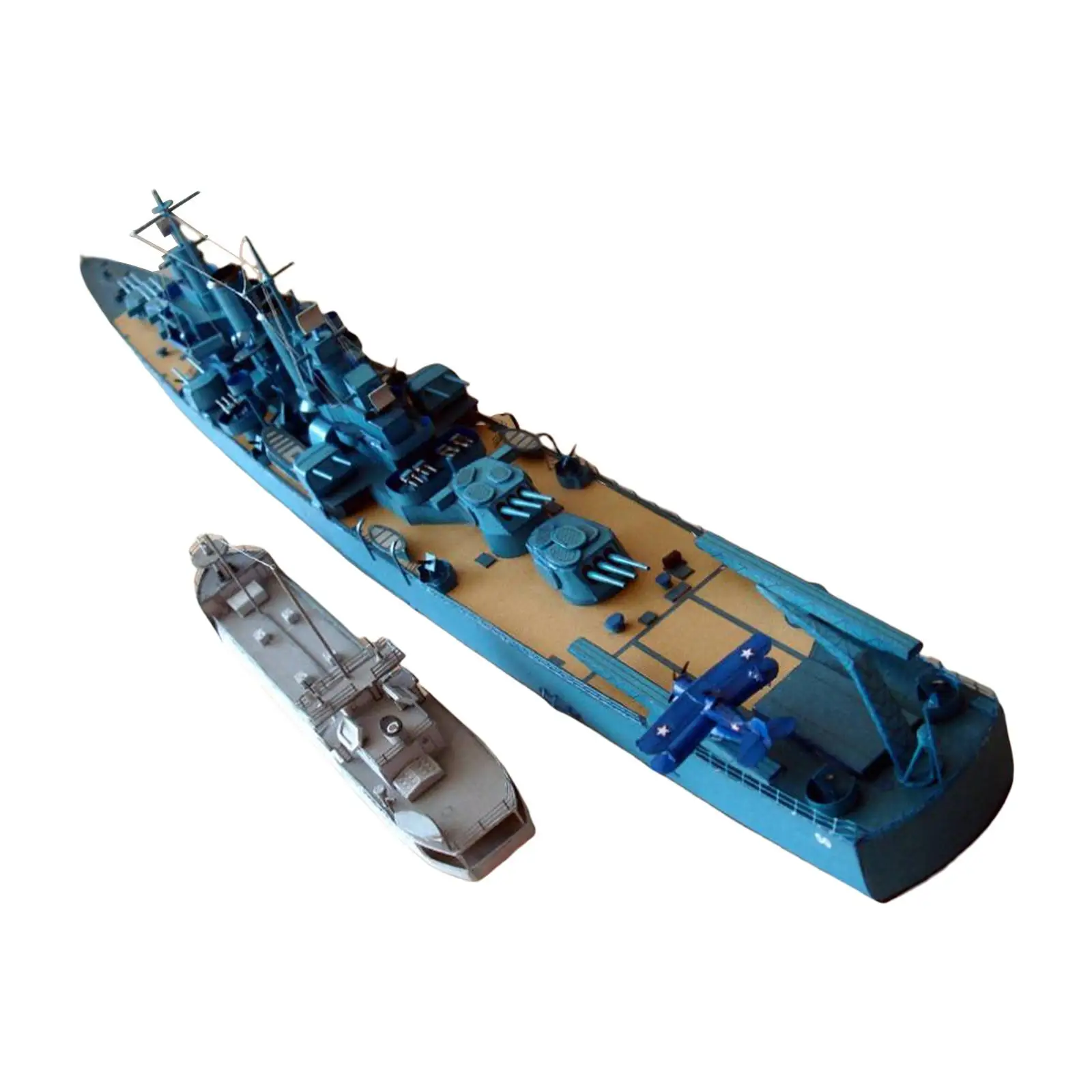 Naval-Ship-Toy-Set-Model-Warships-Ship-Kits-Ship-Gift-Papercraft-Toy ...