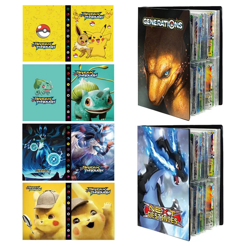 Pokemon Card Book | Cards Binder | Album Book - Animation Derivatives ...