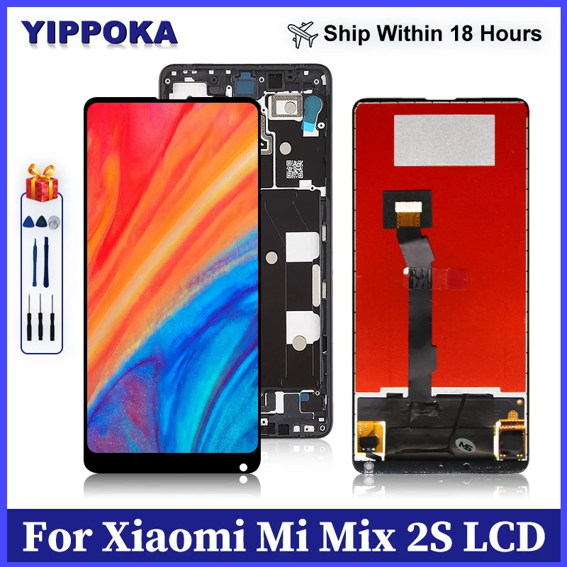 Pantalla LCD de 5,99 "para Xiaomi Mi Mix 2S, digitalizador de pantalla táctil para Xiaomi Mix 2S ...