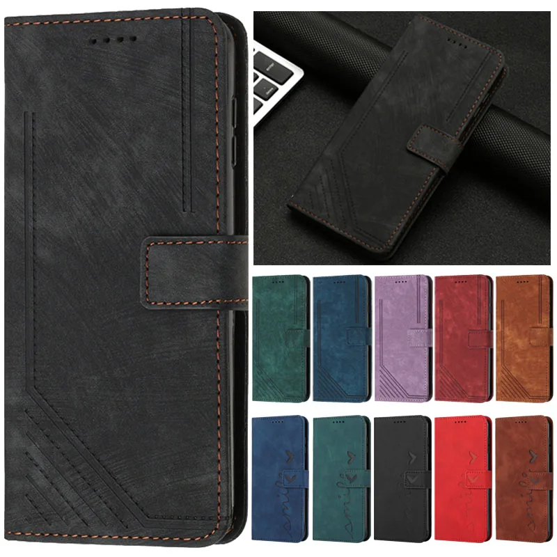 Matte Leather Magnetic Flip Case For OPPO Reno 8 Pro 7 5G 6 5 5Z 6Z 7Z ...