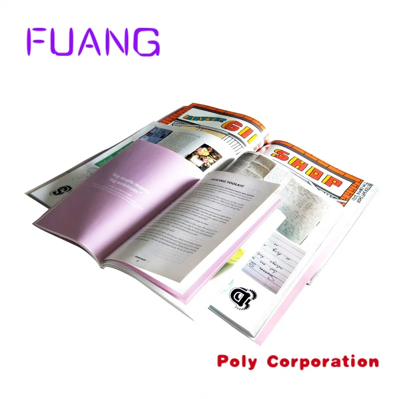 Glossy Paper Magazine