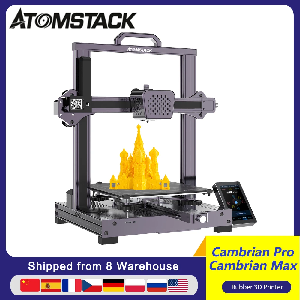 ATOMSTACK-Impressora-3D-de-Borracha-Suporte-El-stico-Impress-o-El-stica ...