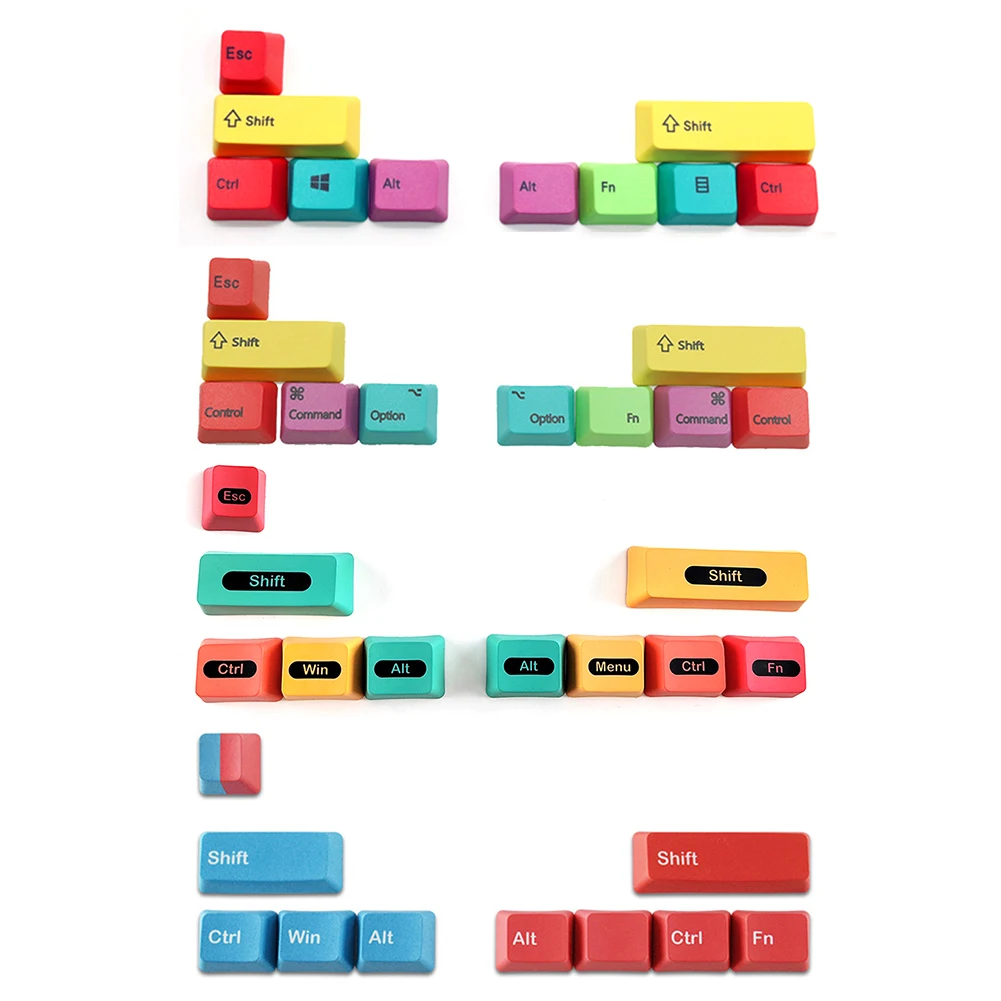 10Pcs-CMYK-PBT-Keycaps-Mechanical-Keyboard-Keycap-OEM-Profile-PBT-CMYK ...