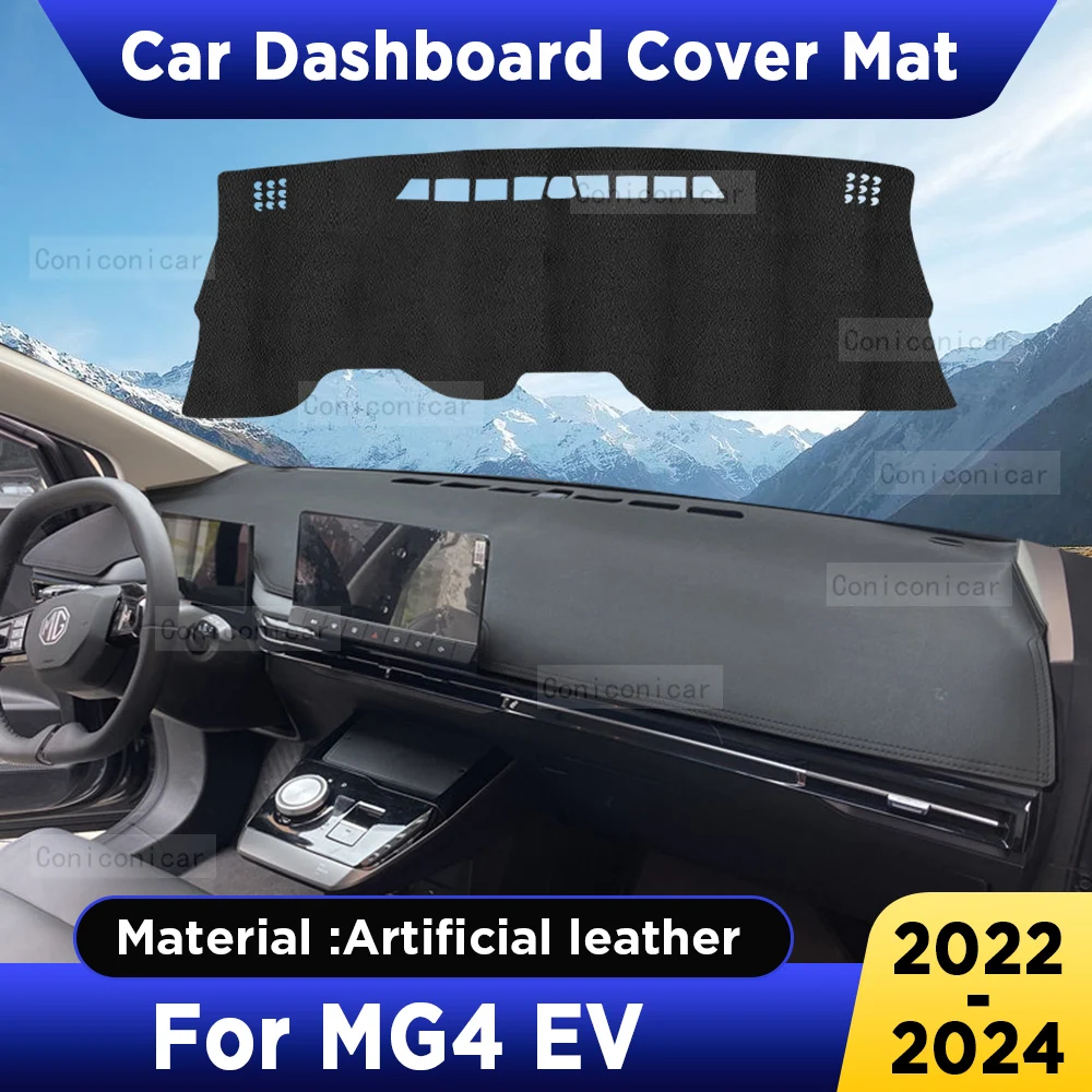 For-MG-MG4-EV-Electric-2022-2024-Car-Dashboard-Cover-Mat-Dash-Board-Sun ...