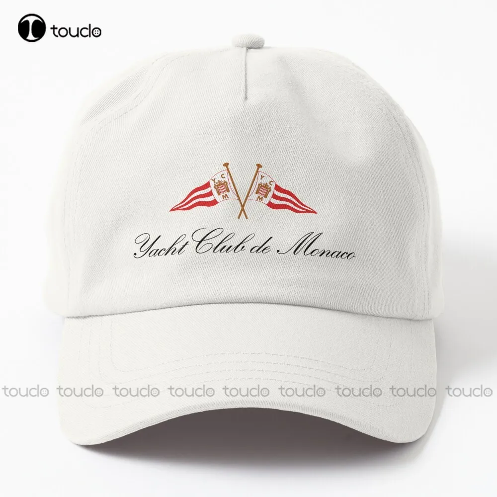 MONACO-YACHT-CLUB-Dad-Hat-black-cap-Personalized-Custom-Unisex-Adult ...