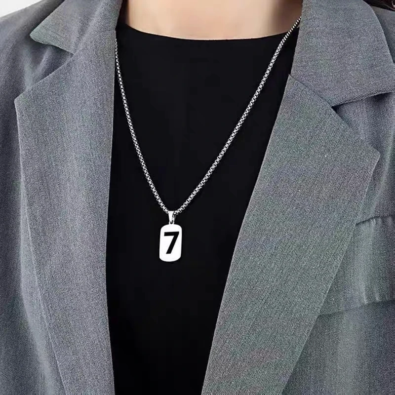 Individuality-Fashion-Versatile-Titanium-Steel-Plain-Stainless-Steel ...