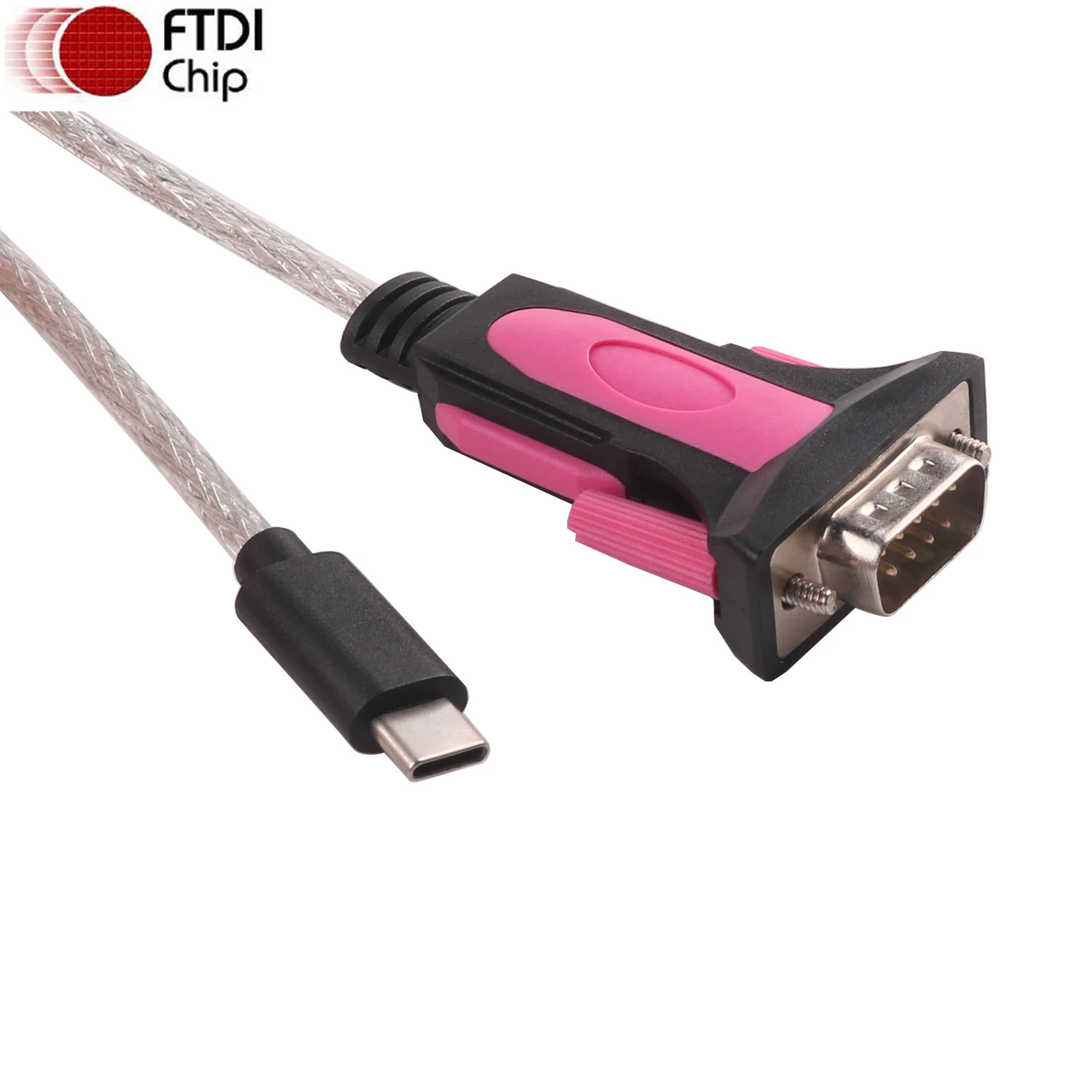 FTDI-FT232RL-USB-TYPE-C-to-DB9-MALE-RS232-CONVERTER-Interface-Adapter ...