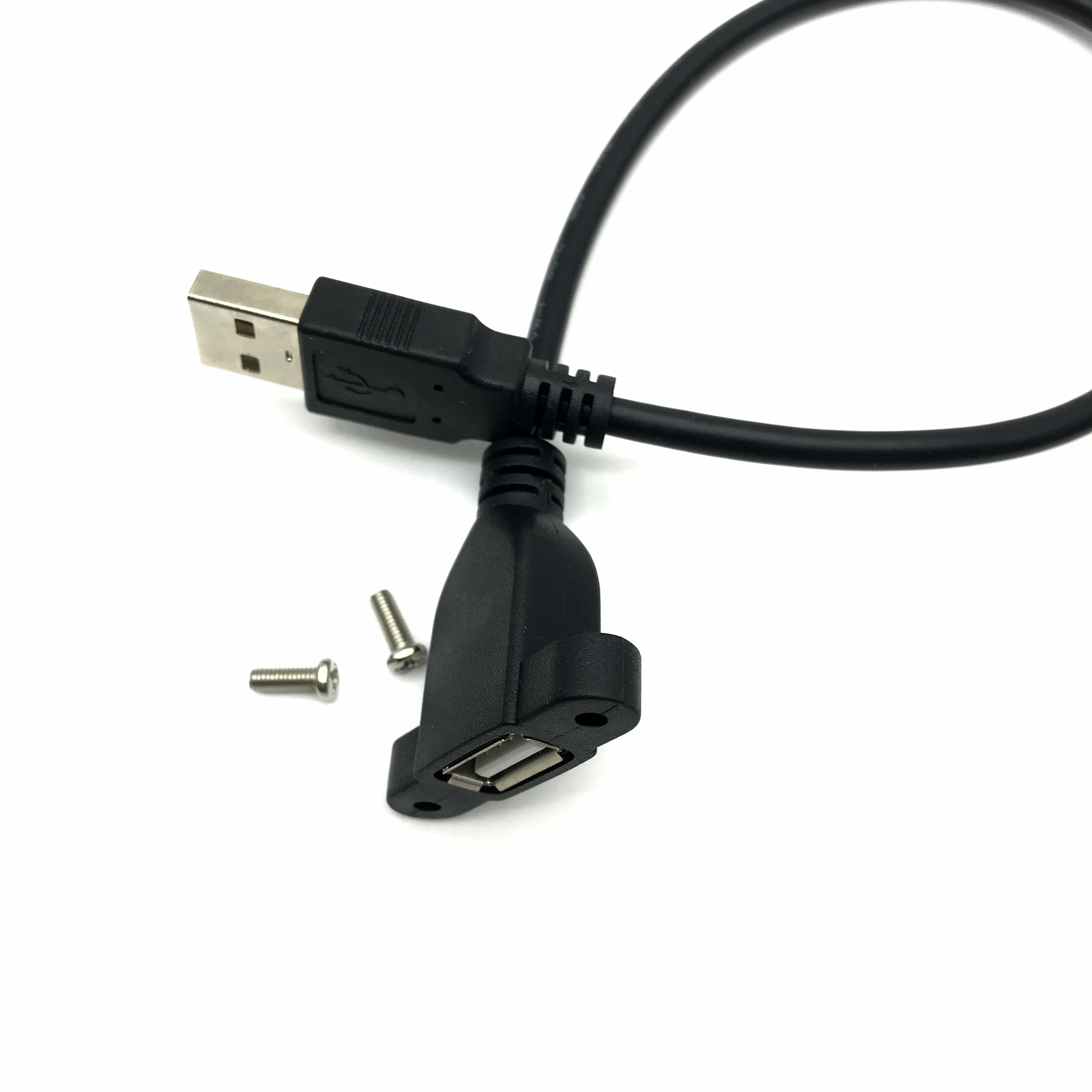 USB2-0-Male-to-Female-With-Mount-USB-all-inclusive-with-screw-holes-to ...