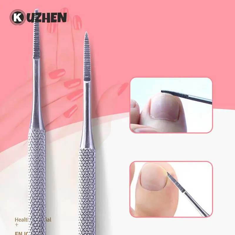 Stainless Toe Nail File Double Ended Pedicure File Satin Edge Ingrown ...