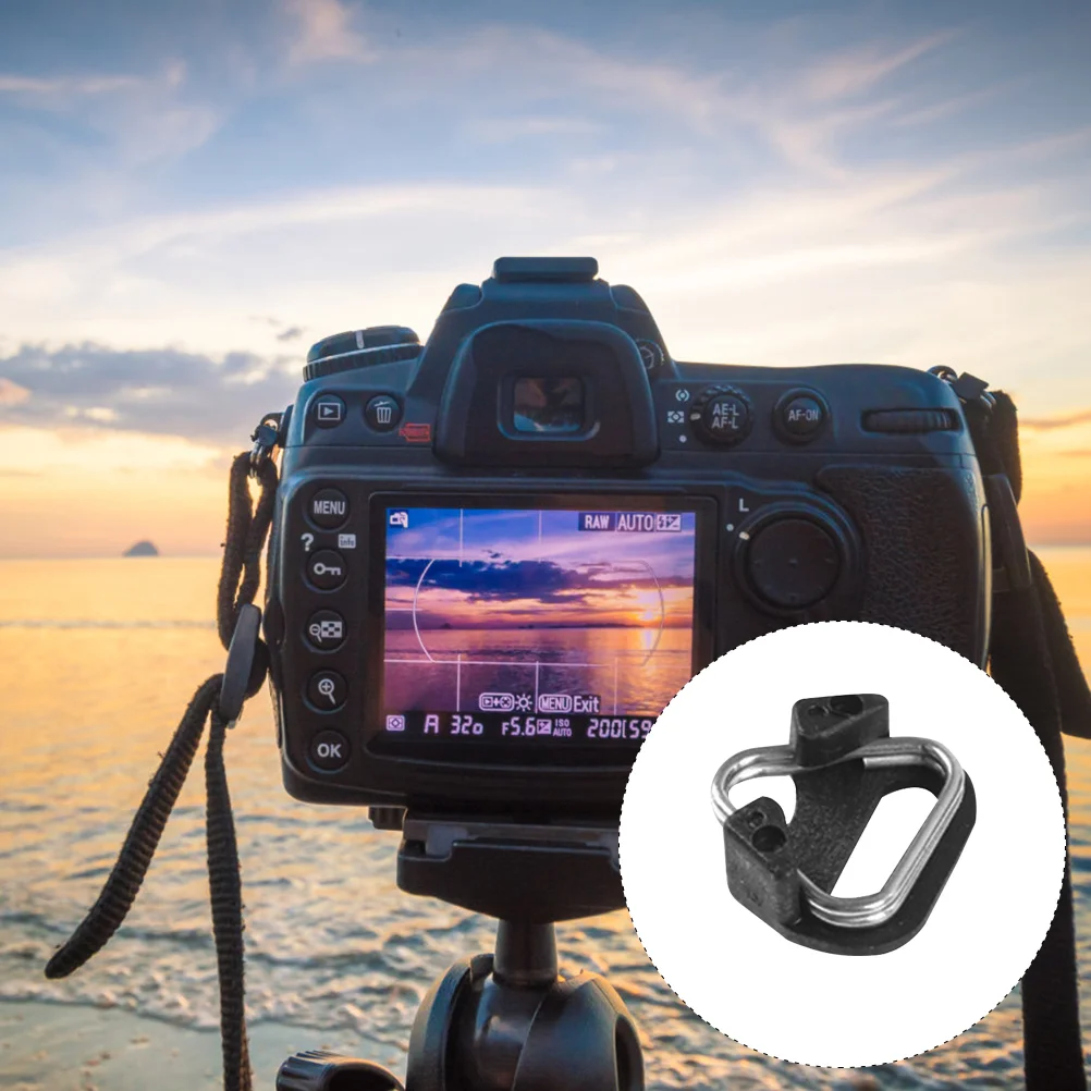 10-Pcs-Camera-Strap-Triangle-Hook-Ring-Shoulder-Slr-Metal-Stainless ...