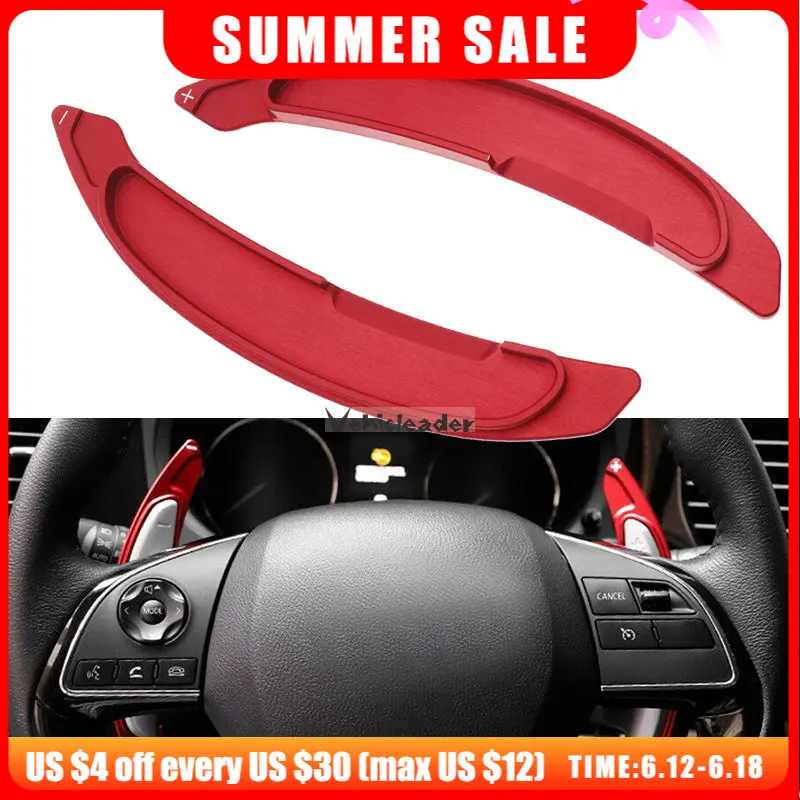 Pair Car Steering Wheel Paddle Shifting Lever Expansion Cover For ...