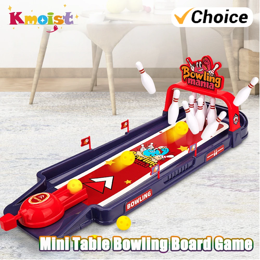 Bowling Board Game Catapult Table Parent-child Interactive Multi ...