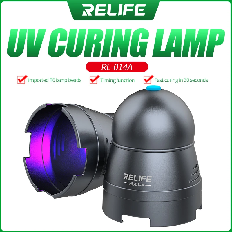 RELIFE-Lámpara de curado UV de alta potencia RL-014 RL-014A, luz T6 ...