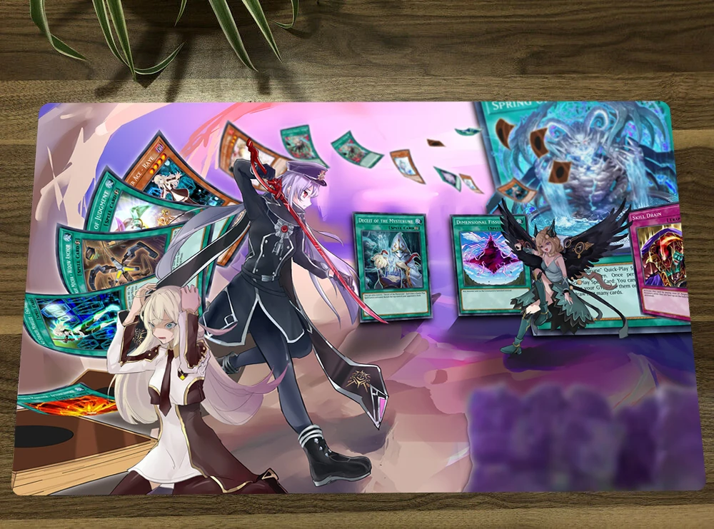 Jogo-de-tabuleiro-YuGiOh-Playmat-C-u-Atacante-Ace-Roze-Raye-Trading ...