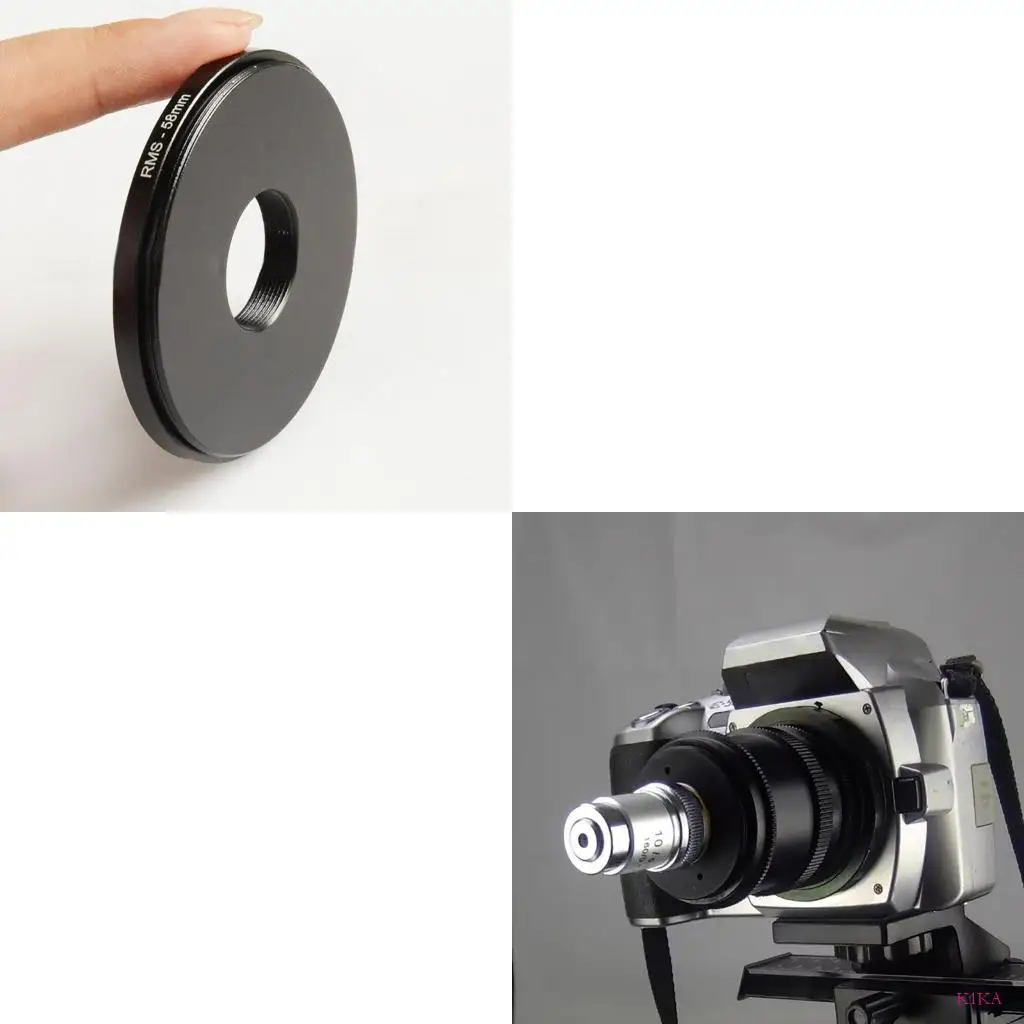 K1KA RMS Thread to 42mm/49mm/52mm/58mm/62mm/67mm Adapter for Microscope ...