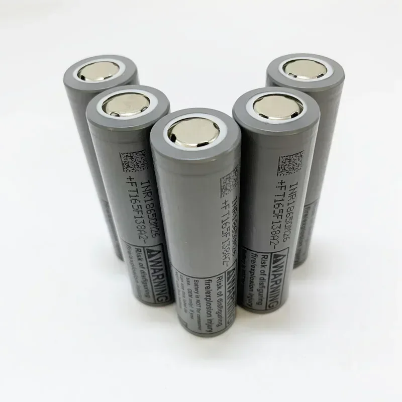 New 3.7V 2600mAh Rechargeable Lithium Battery INR18650-M26 Suitable for ...