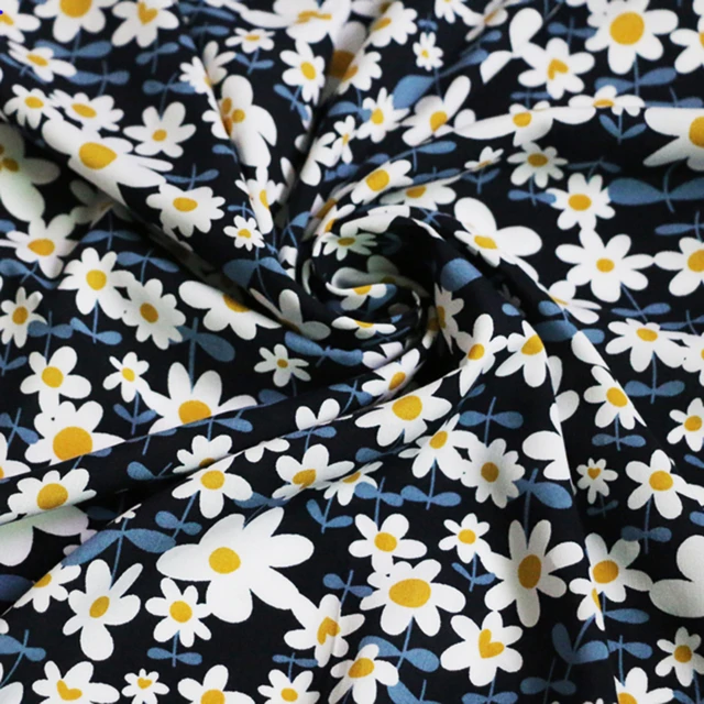 Daisy Pattern Fabric