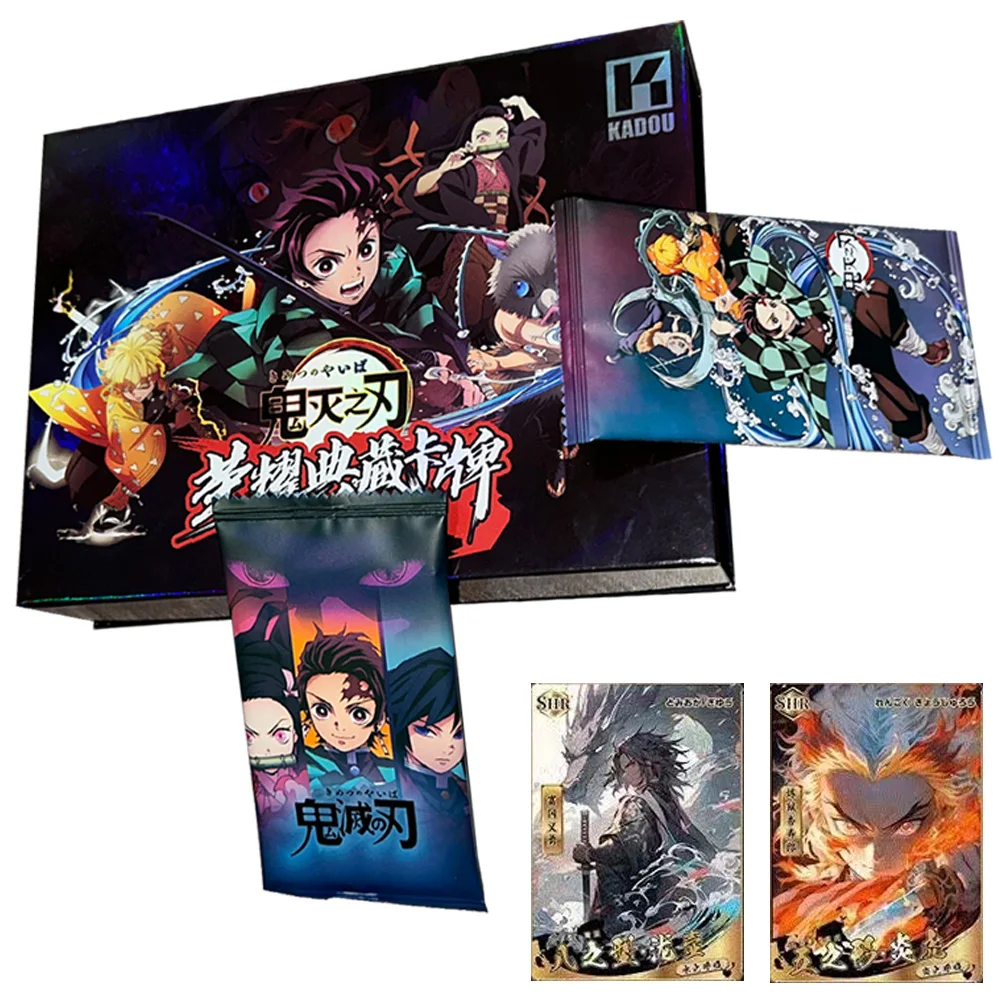 New-Demon-Slayer-Cards-Collections-Booster-Box-Japanese-Anime-Game ...