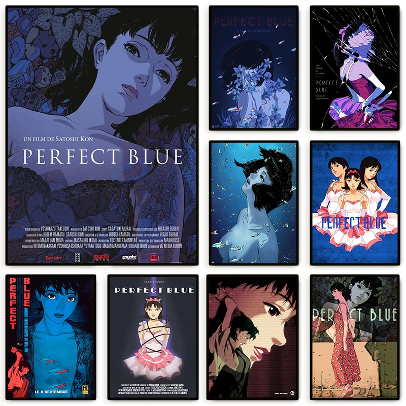 Anime-Kon-Satoshi-Perfect-Blue-Posters-Aesthetic-Manga-Comic-Movie ...