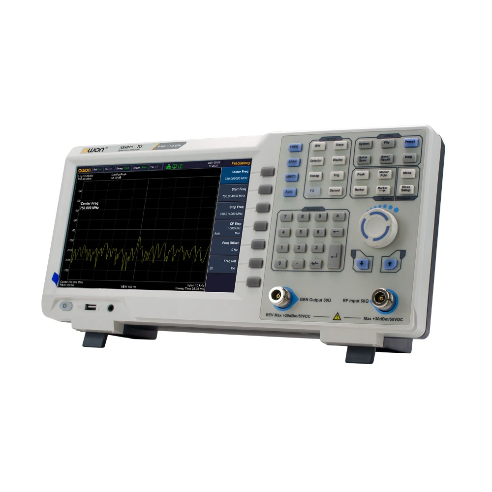 OWON-XSA815TG-Digital-Spectrum-Analyzer-9-inch-LCD-1Hz-Resolution ...
