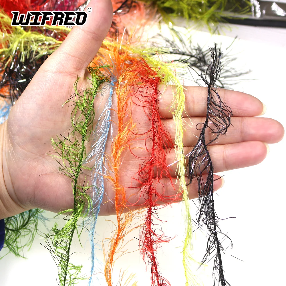 Wifreo 4M 25mm Extreme String Predator Hackle Fly Tying Material for ...