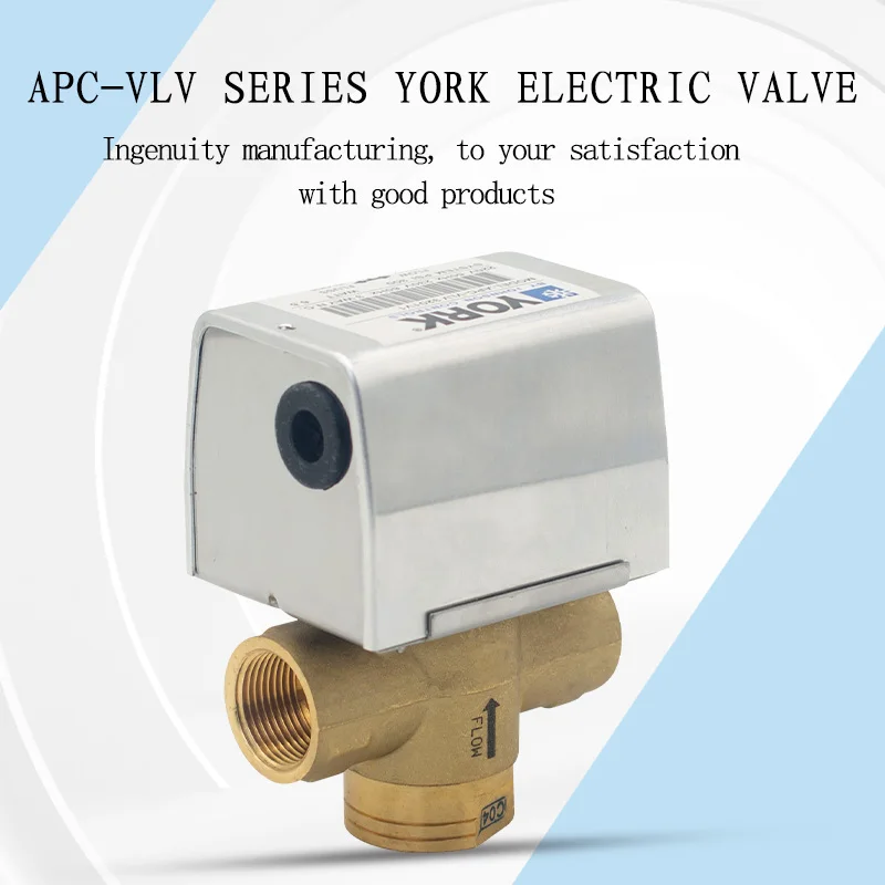 1-2-3-4-York-central-air-conditioning-electric-2-3way-valve-fan-coil ...