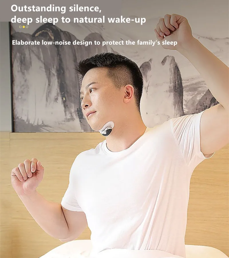 Smart-Anti-Snoring-Apnea-Snore-Stopper-Arrestor-Muscle-Stimulator-CPAP-Sleep-Aid-Magnetic-Patch ...