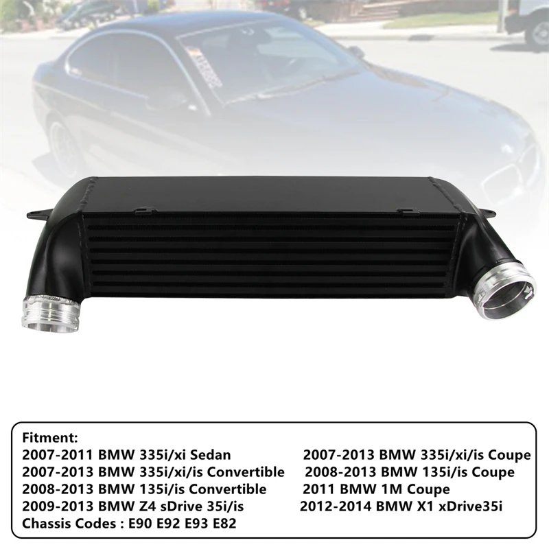 Aluminum-Intercooler-For-2007-2013-BMW-E90-335i-335xi-335is-135i-N54 ...