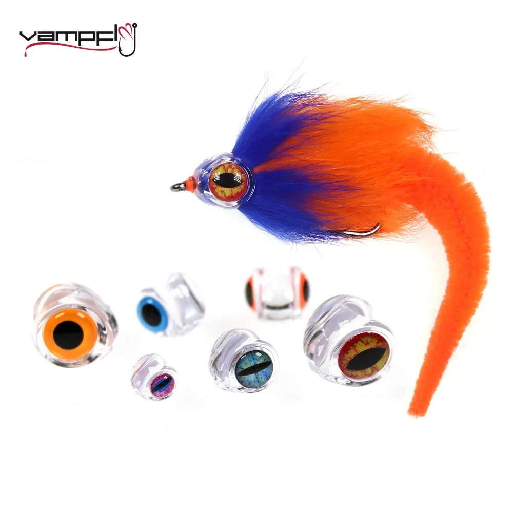 Vampfly-100PCS-Luminous-Fish-Eye-Mask-3D-Suspend-Streamer-Reptile ...