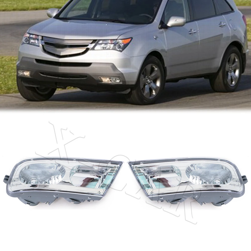 Front-Left-Right-LED-Fog-Light-Front-Driving-Light-For-Honda-Acura-MDX ...