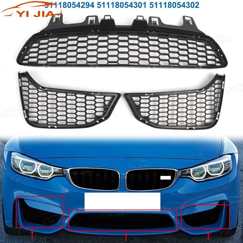 51118054302 Auto-Frontstoßstangen-Mittelgitter für BMW M3 M4 F80 F82 ...