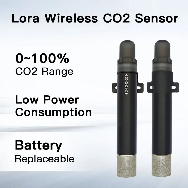Lora Wireless Infrared Ndir Co2 Temperature Humidity 3-in-1 Sensor 0 ...