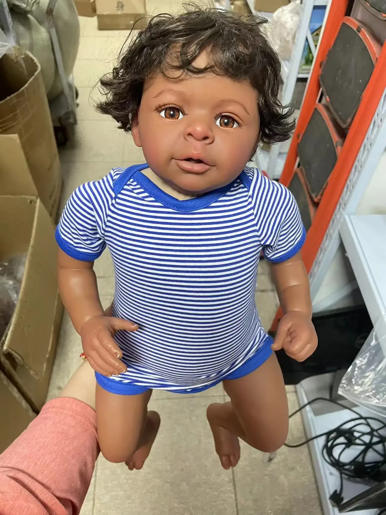 22inch-Anthony-Reborn-Baby-Doll-Soft-body-with-Dark-Brown-Skin-Doll ...