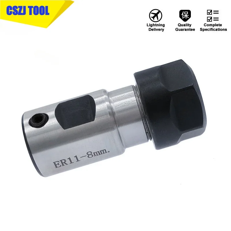 CSZJ-ER11-ER25-ER32-ER40-Chuck-Spindle-Motor-Shaft-Extension-Rod ...